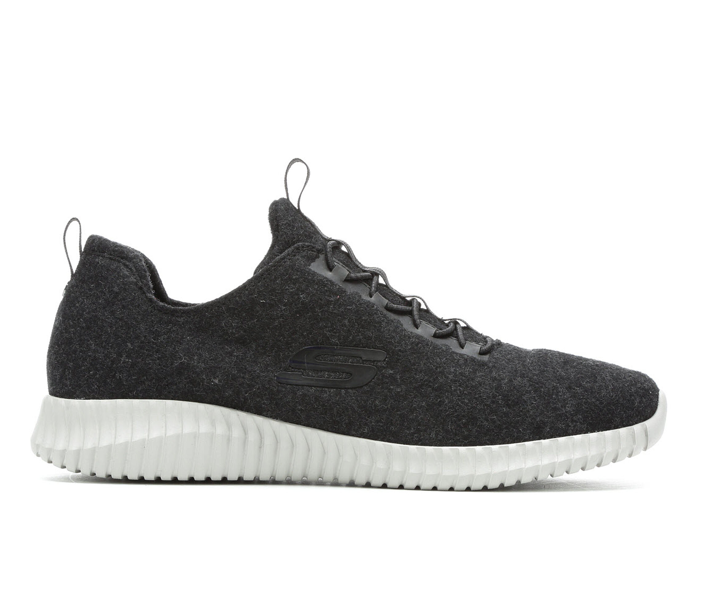 193113924452 UPC - Skechers Elite Flex Wool Men's Athletic Shoe (Black ...